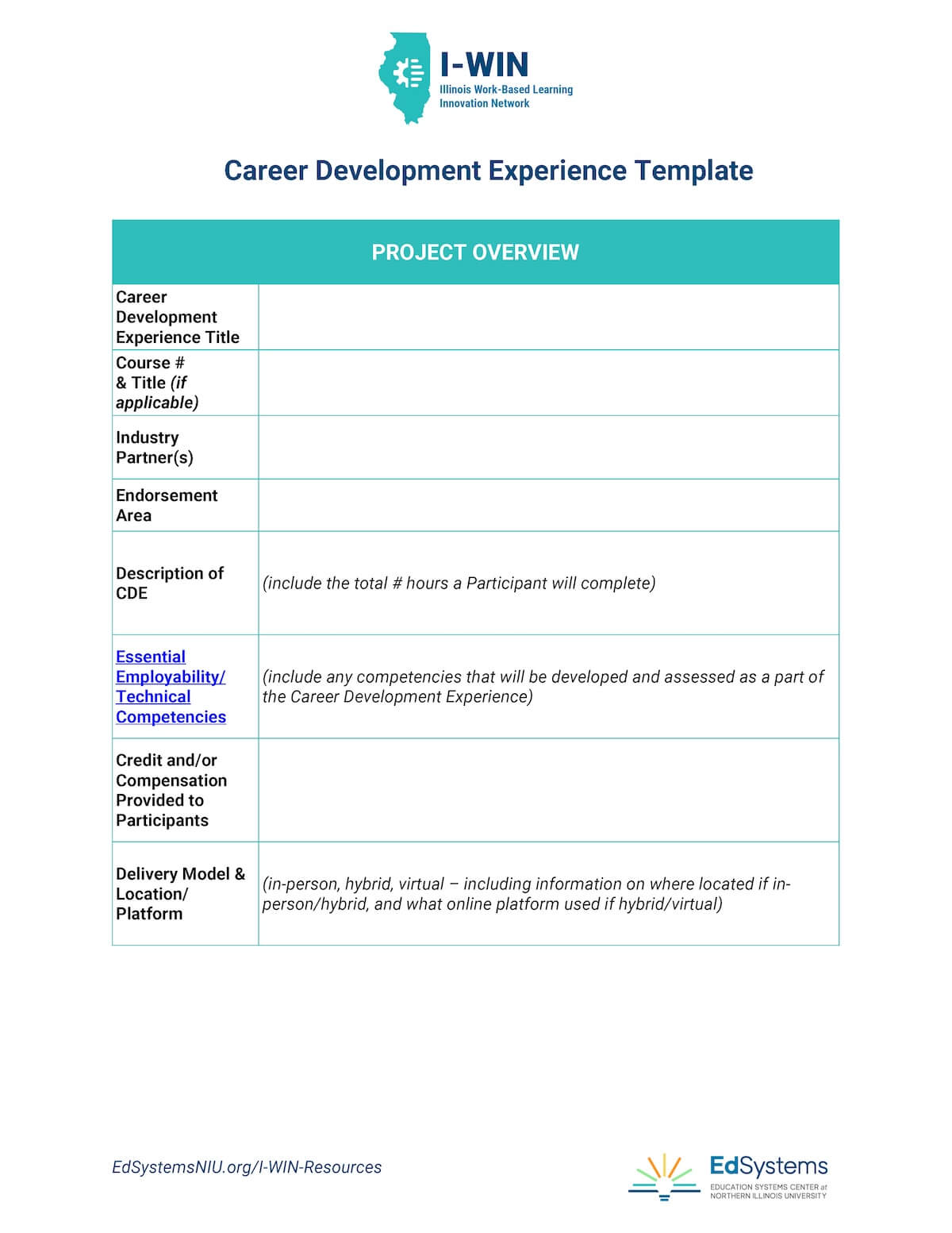 I-WIN Resource Library – Education Systems Center at NIU